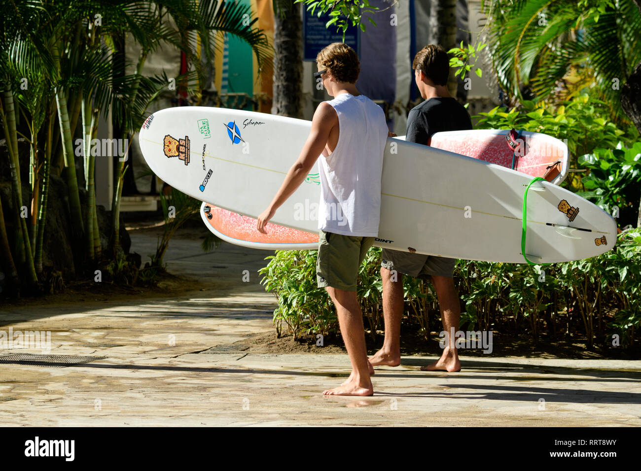 Pacific island boys hi-res stock photography and images - Alamy