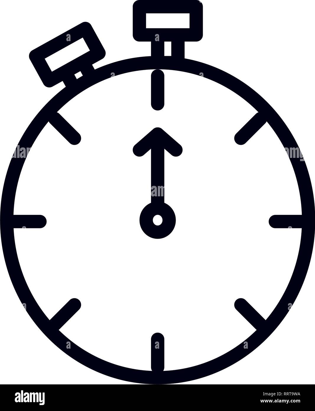 chronometer timer isolated icon vector illustration design Stock Vector Image & Art - Alamy