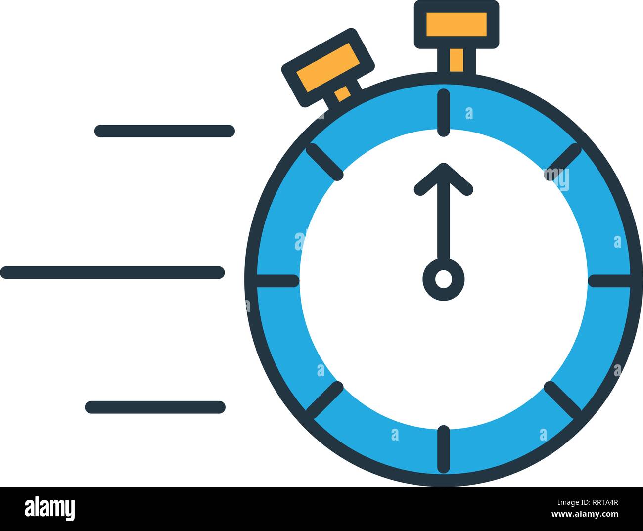 chronometer timer isolated icon vector illustration design Stock Vector ...