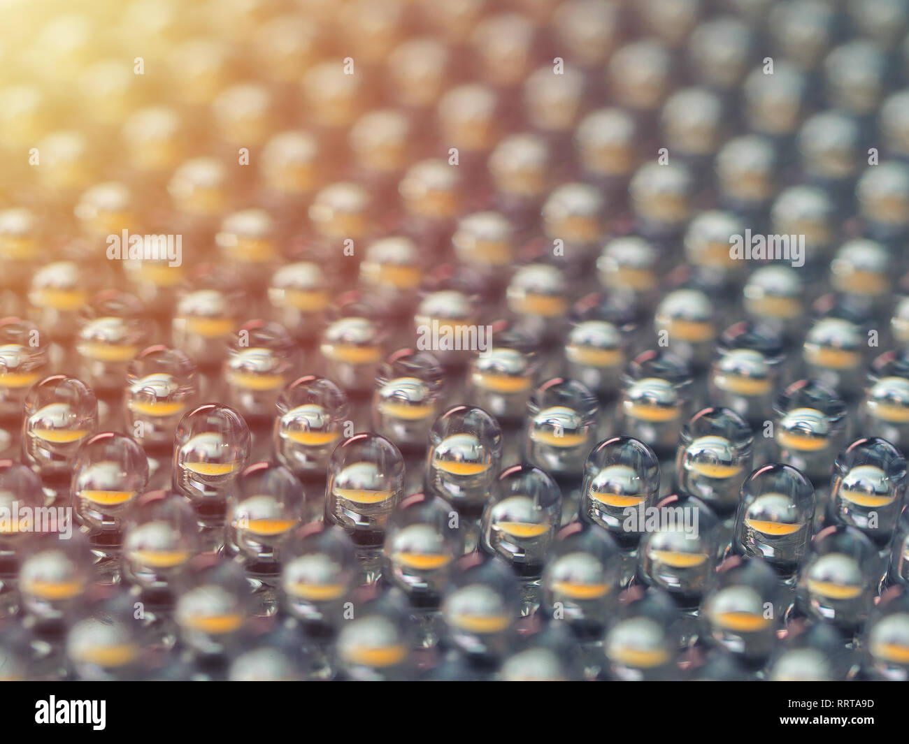 Led matrix background red color hi-res stock photography and images - Alamy