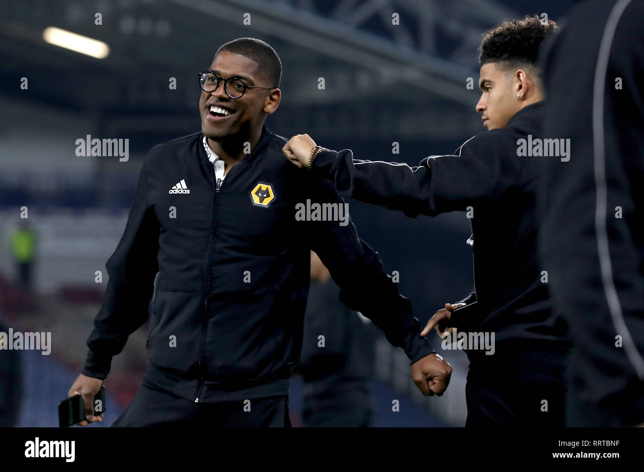 Wolverhampton Wanderers' Ivan Cavaleiro (left) and Morgan Gibbs-White ...