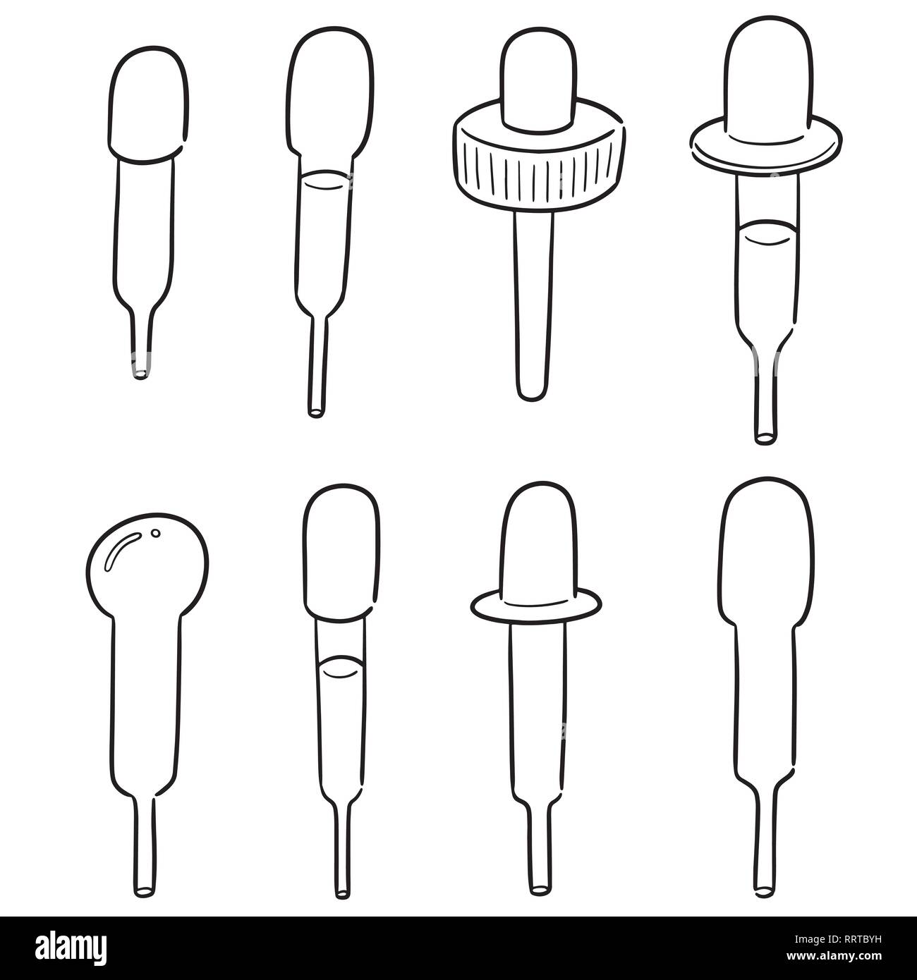 vector set of dropper Stock Vector Image & Art - Alamy