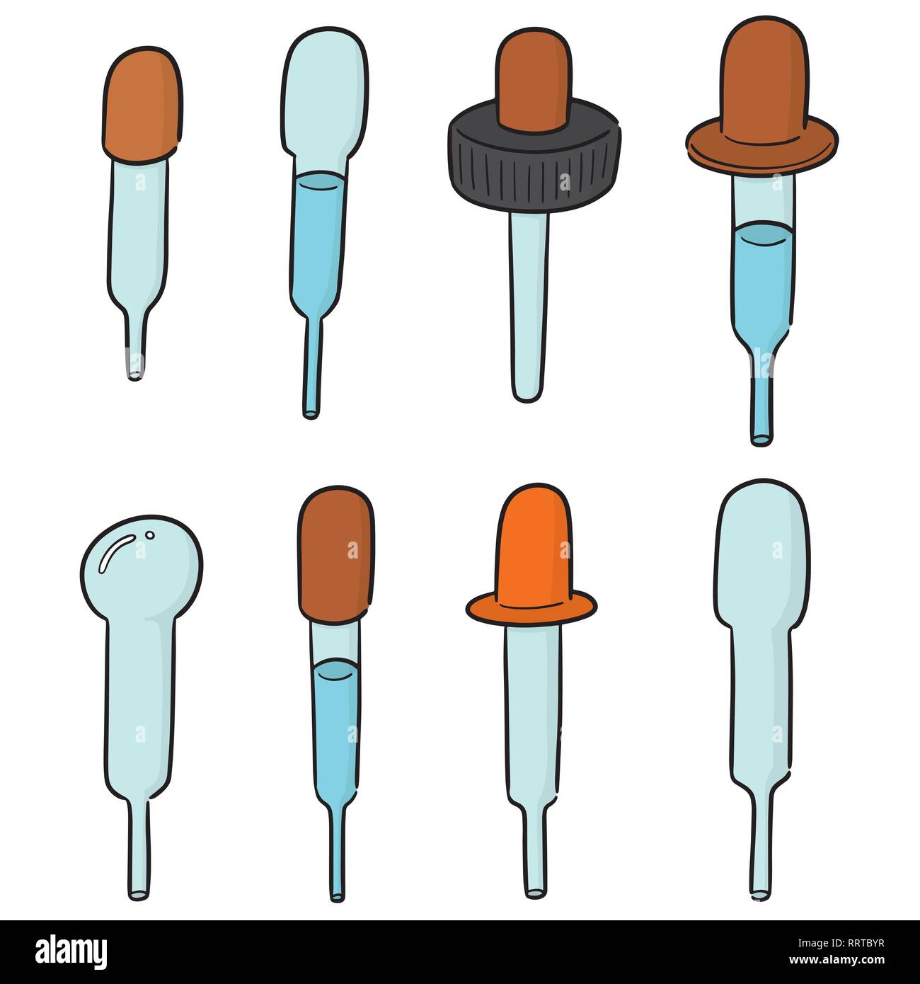 vector set of dropper Stock Vector Image & Art - Alamy