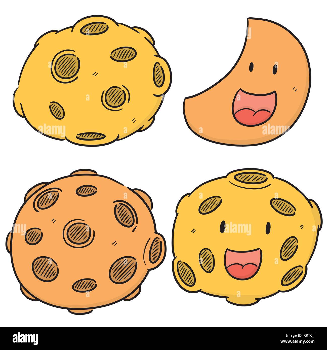 Moonlight draw Stock Vector Images - Alamy