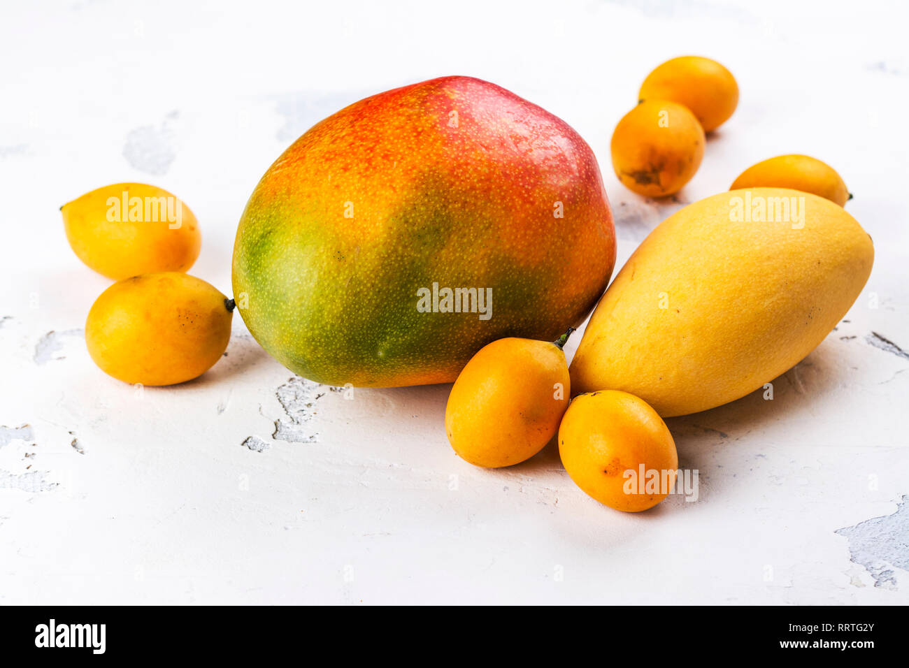 Tropical mango fruits Stock Photo - Alamy