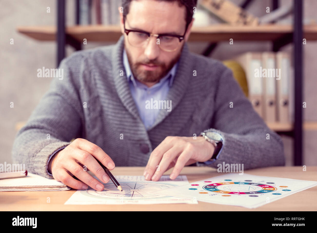 Selective focus of a drawing being made Stock Photo - Alamy