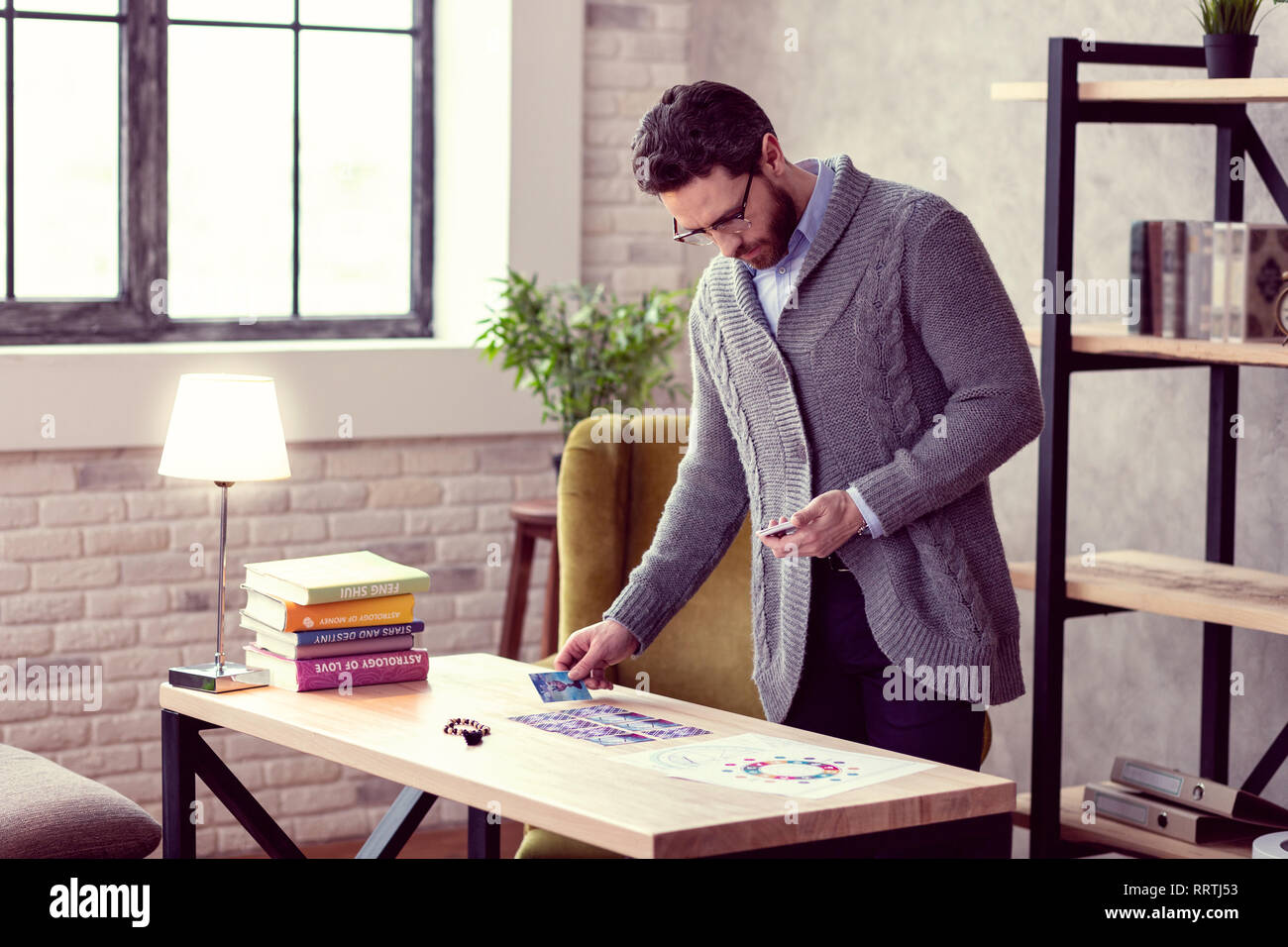 Male table mysterious hi-res stock photography and images - Alamy