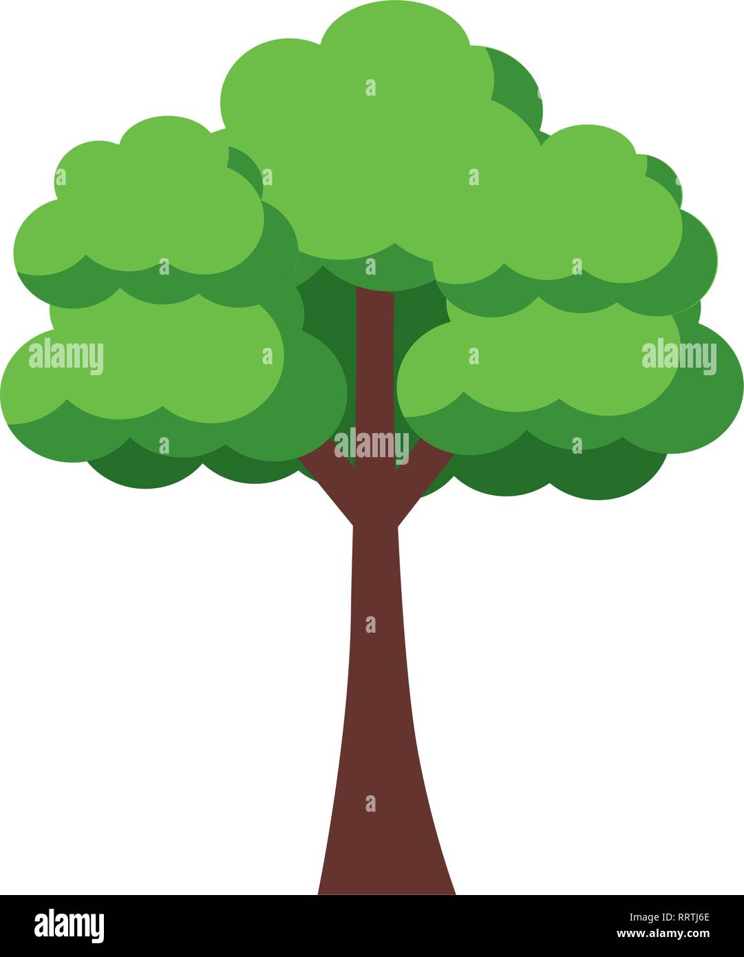 tree forest nature Stock Vector Image & Art - Alamy