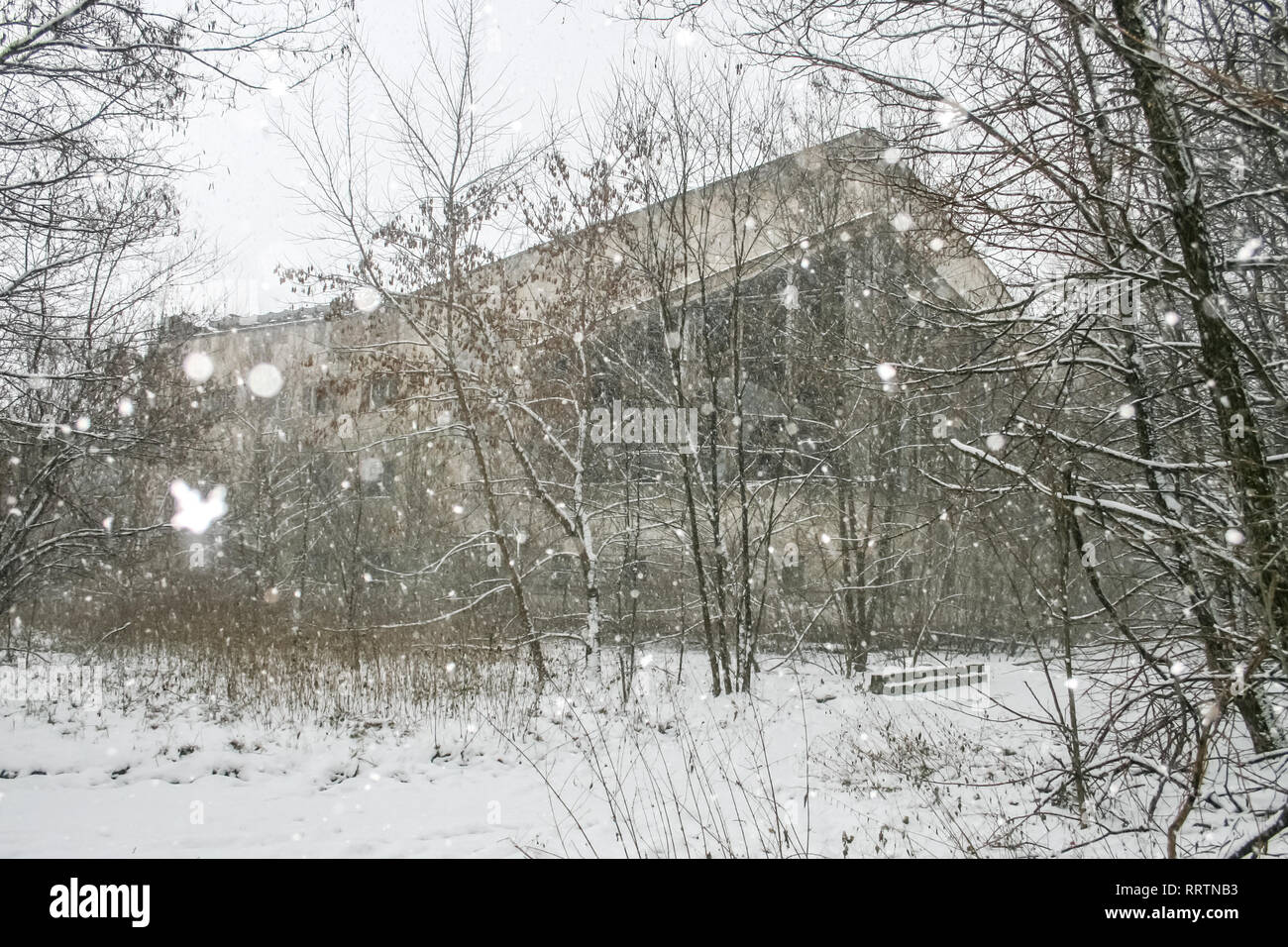 Pripyat, the exclusion zone of the Chernobyl disaster Stock Photo - Alamy