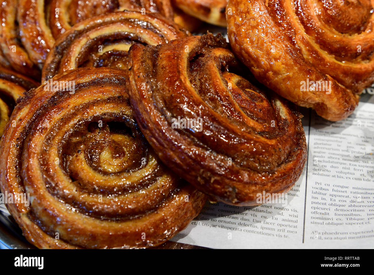 Traditional Jewish pastries for sale at Yehuda Market in Jerusalem ...