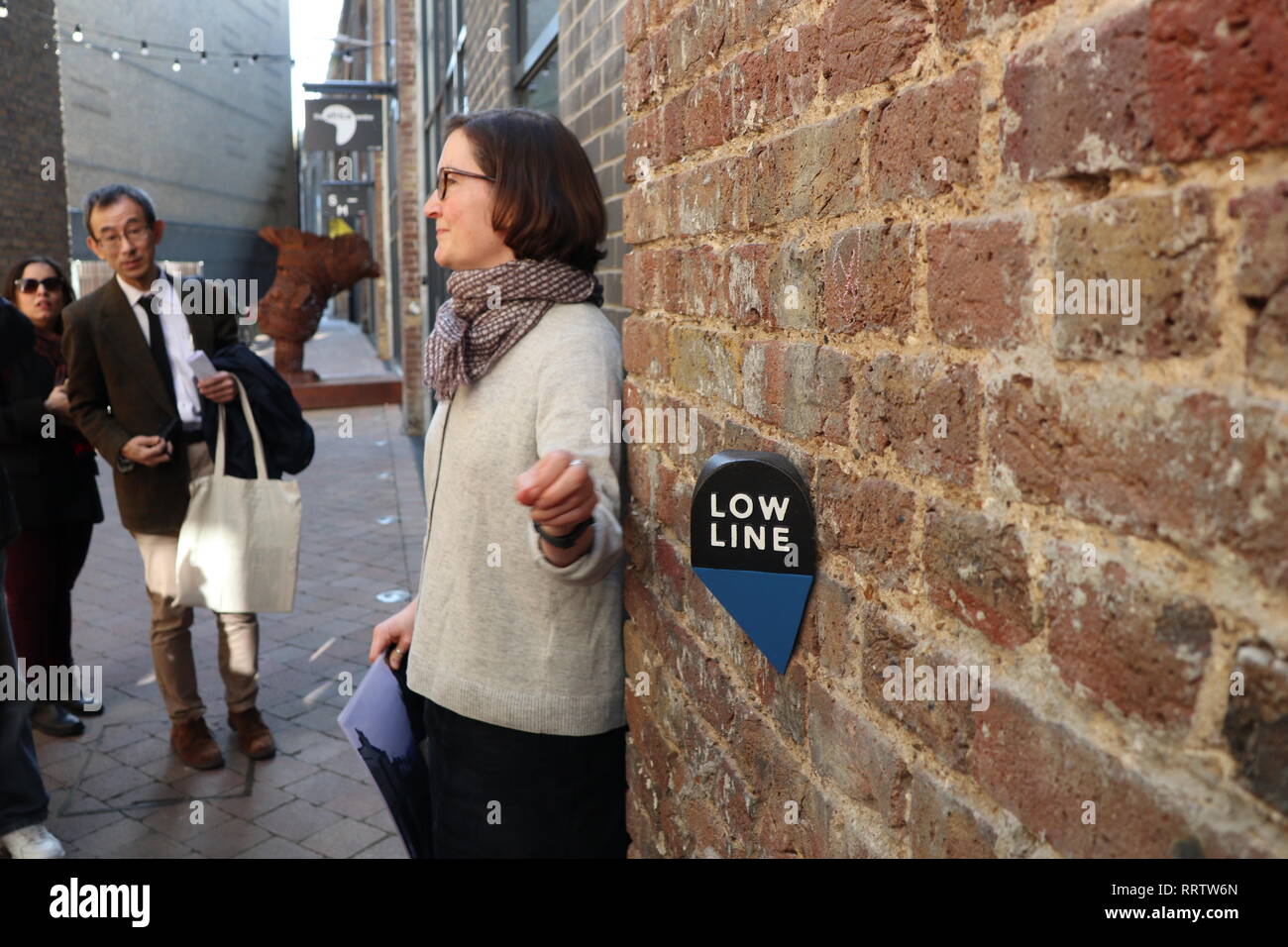 Better Bankside The Low Line South London Stock Photo - Alamy