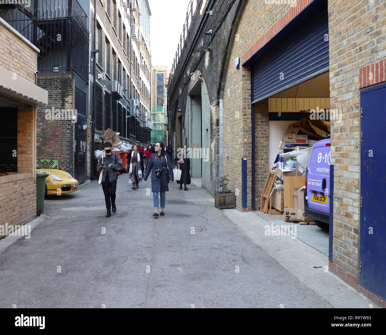 Better Bankside The Low Line South London Stock Photo - Alamy