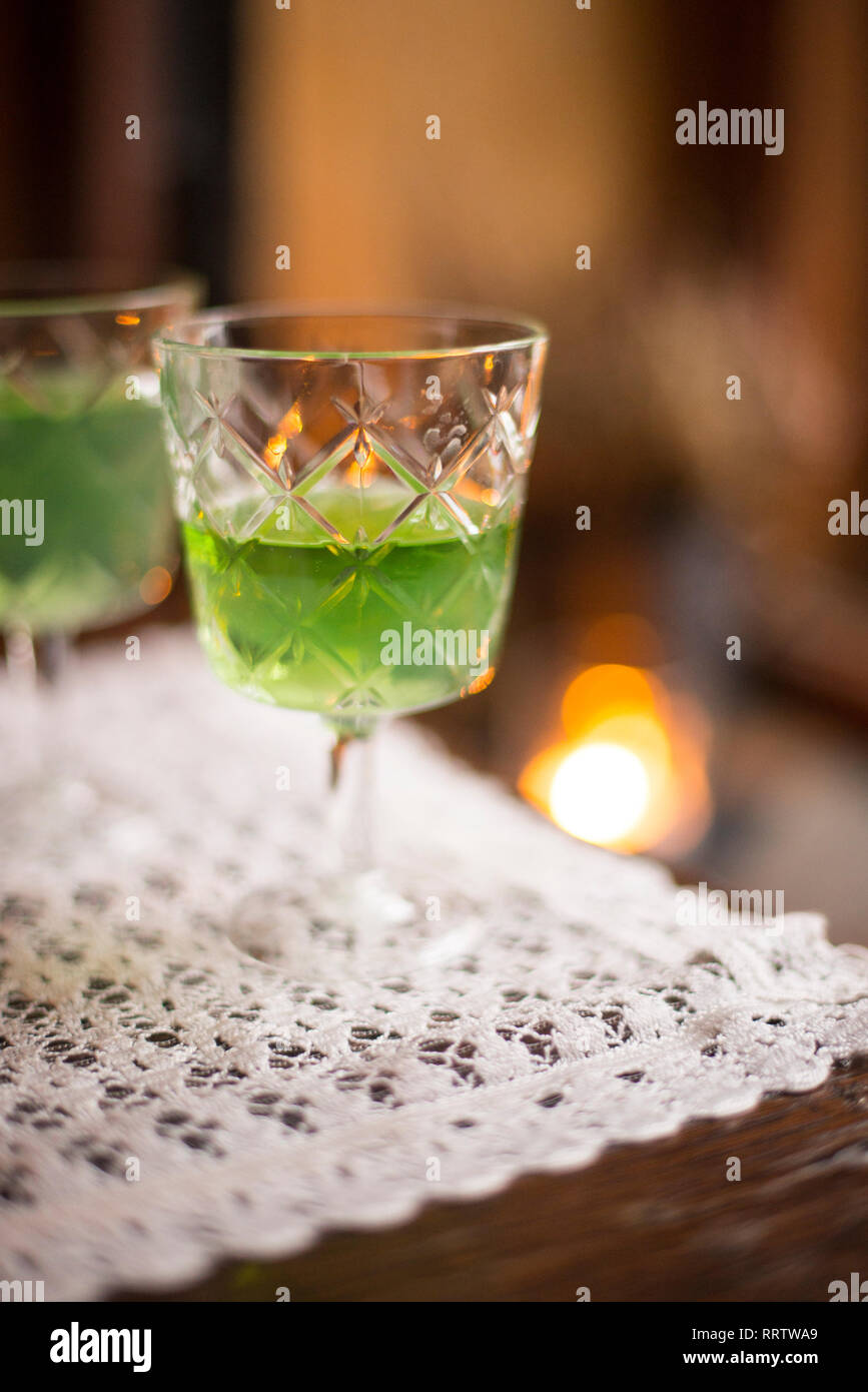 Green fairy and absinthe hi-res stock photography and images - Alamy