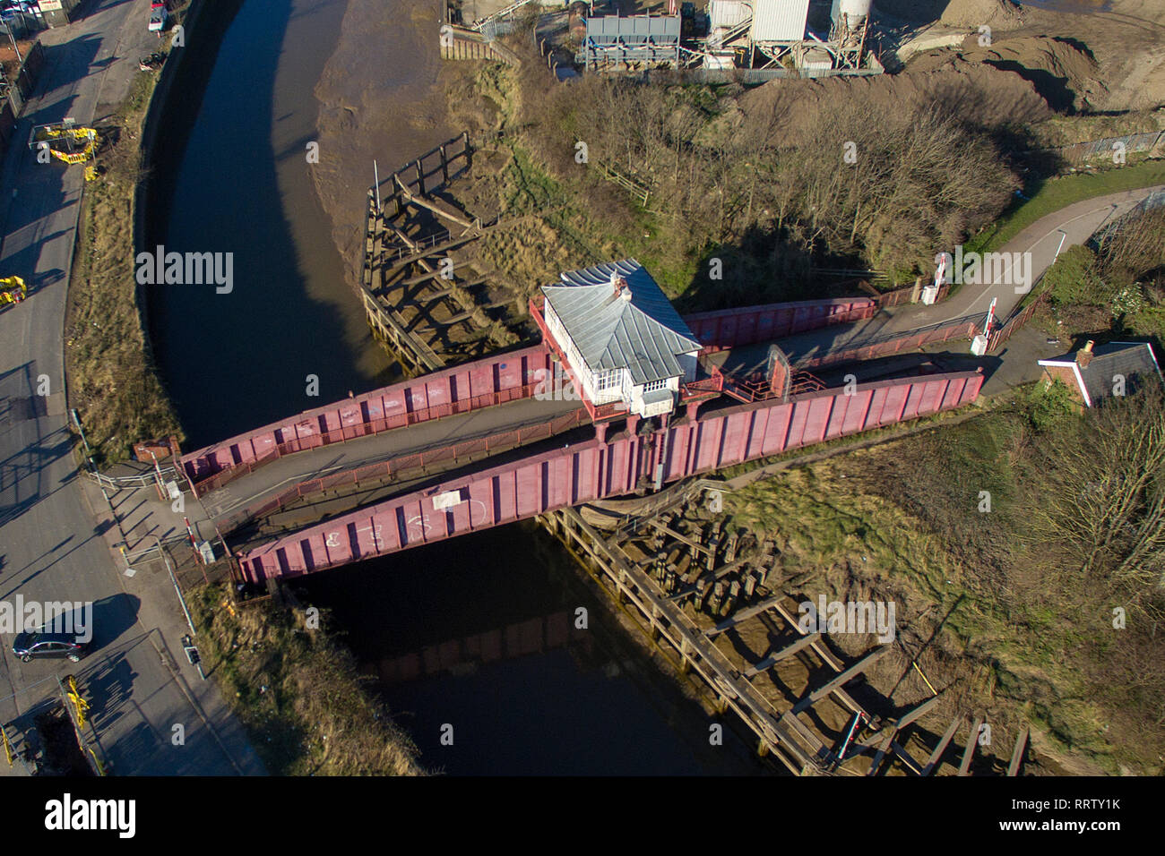 Swing Bridge High Resolution Stock Photography and Images - Alamy