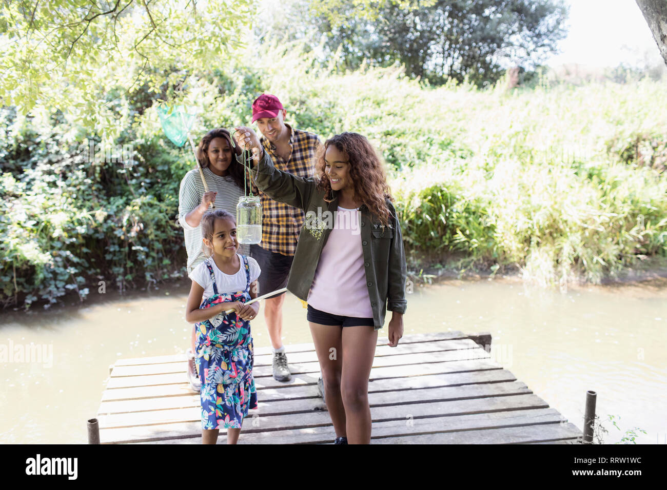 Man catching fish hi-res stock photography and images - Alamy
