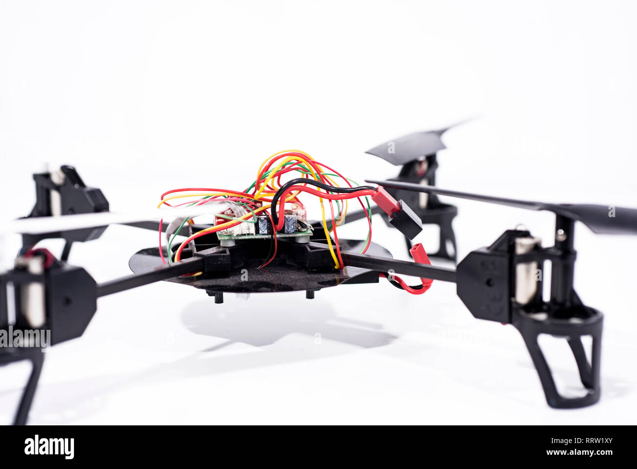 Installation of flying drone at home Stock Photo - Alamy