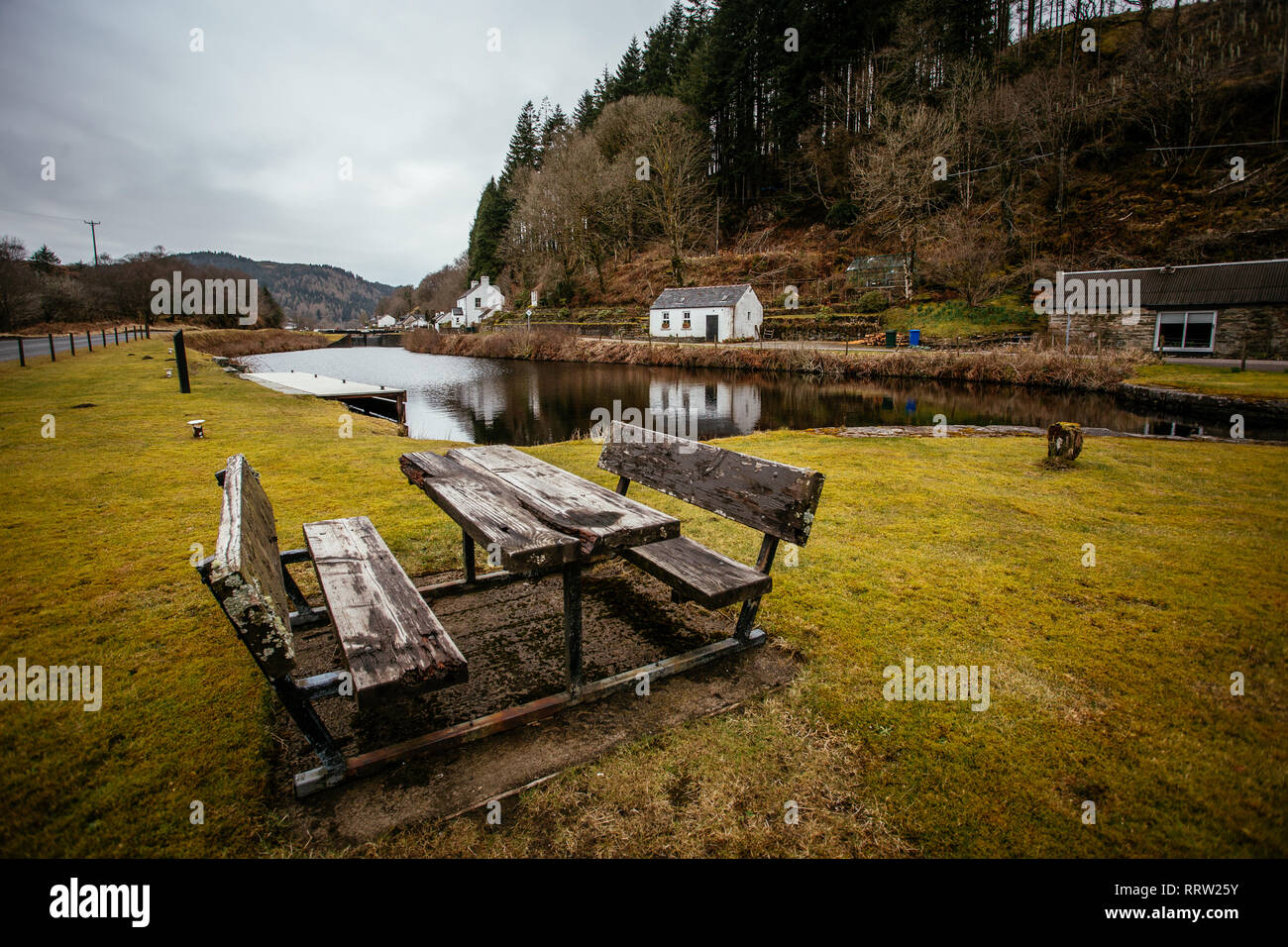 Crinan Canal, Scotland Stock Photo - Alamy
