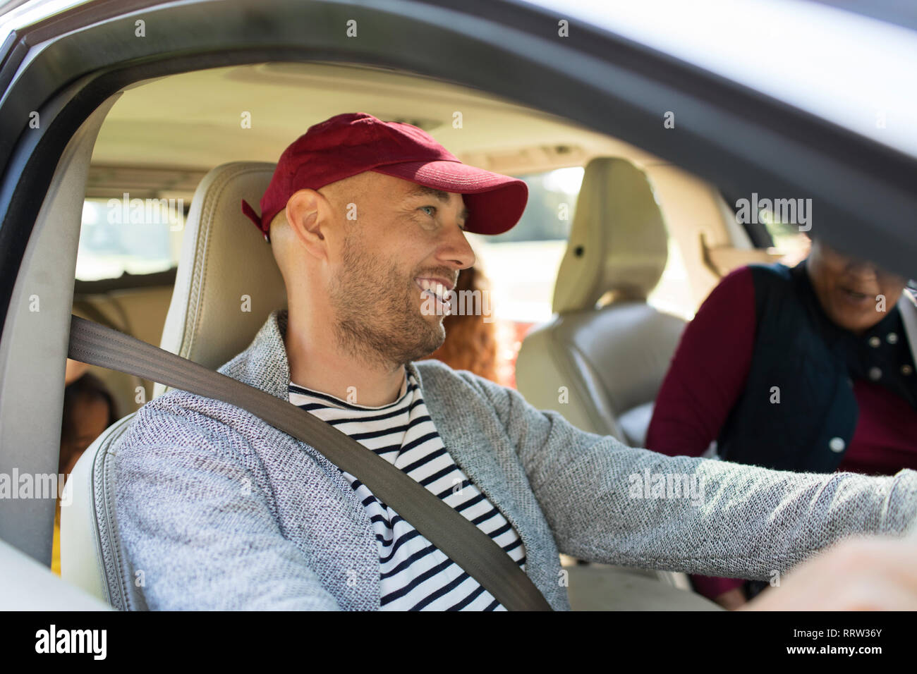 Man driving car hi-res stock photography and images - Alamy