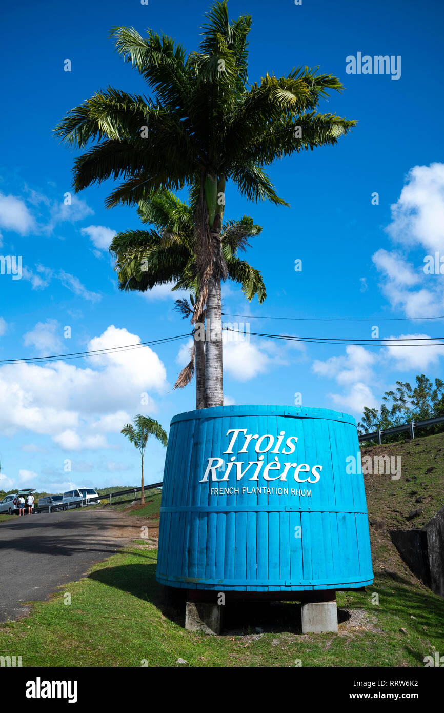 Trois Rivieres rum distillery in Martinique, French Antilles Stock ...