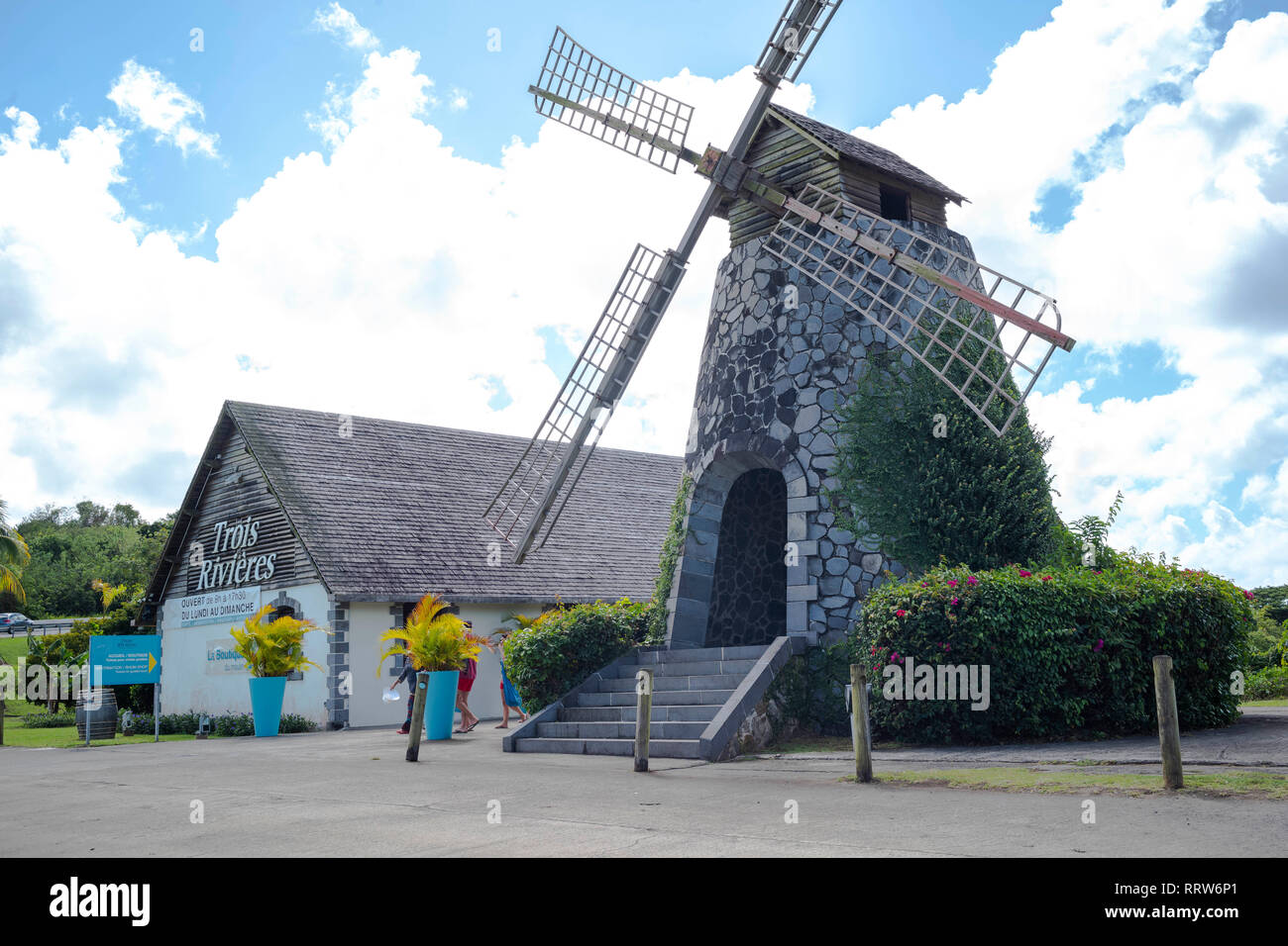 Trois Rivieres rum distillery in Martinique, French Antilles Stock ...