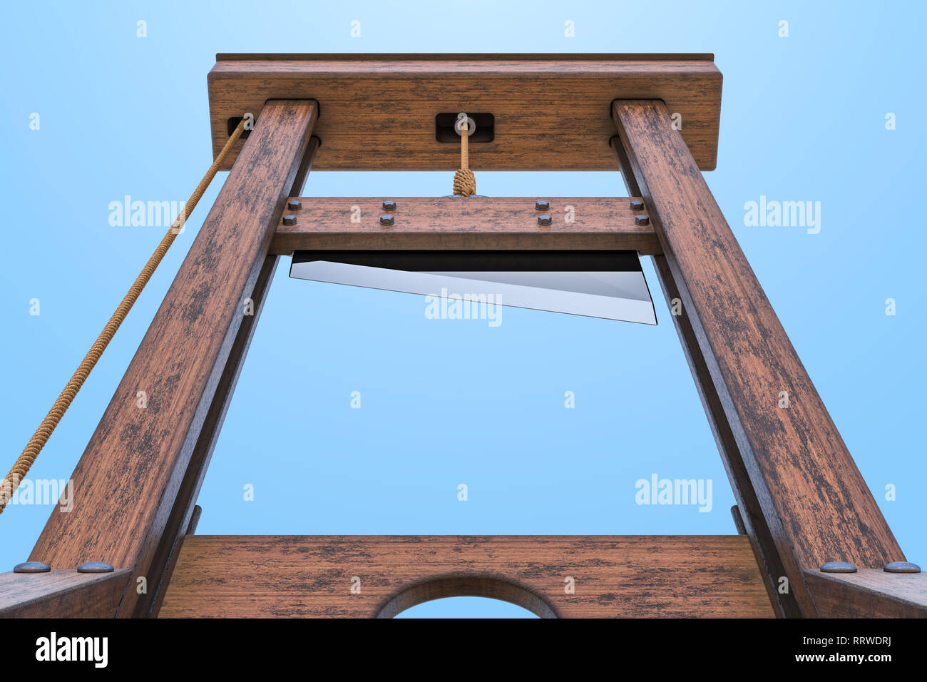 Guillotine execution hi-res stock photography and images - Alamy