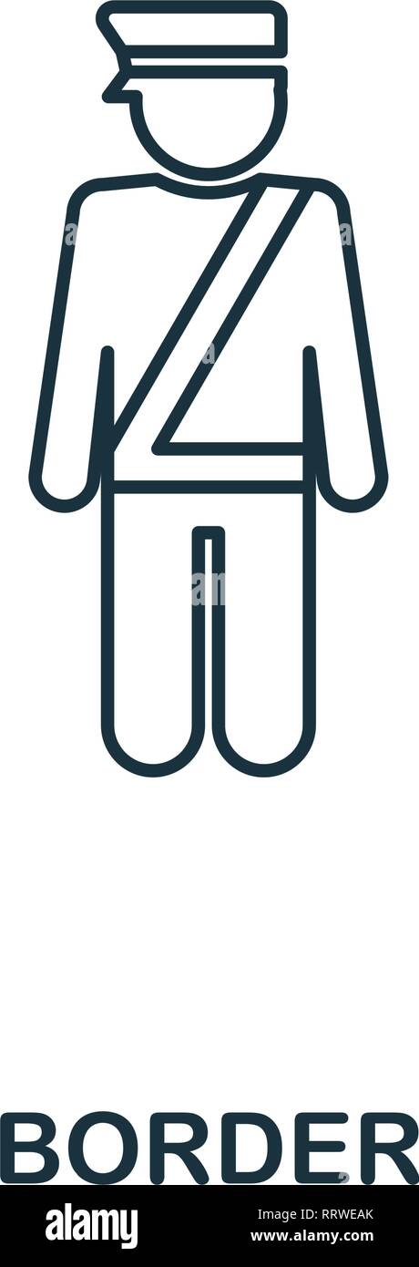 Immigration and border protection service Stock Vector Images - Alamy