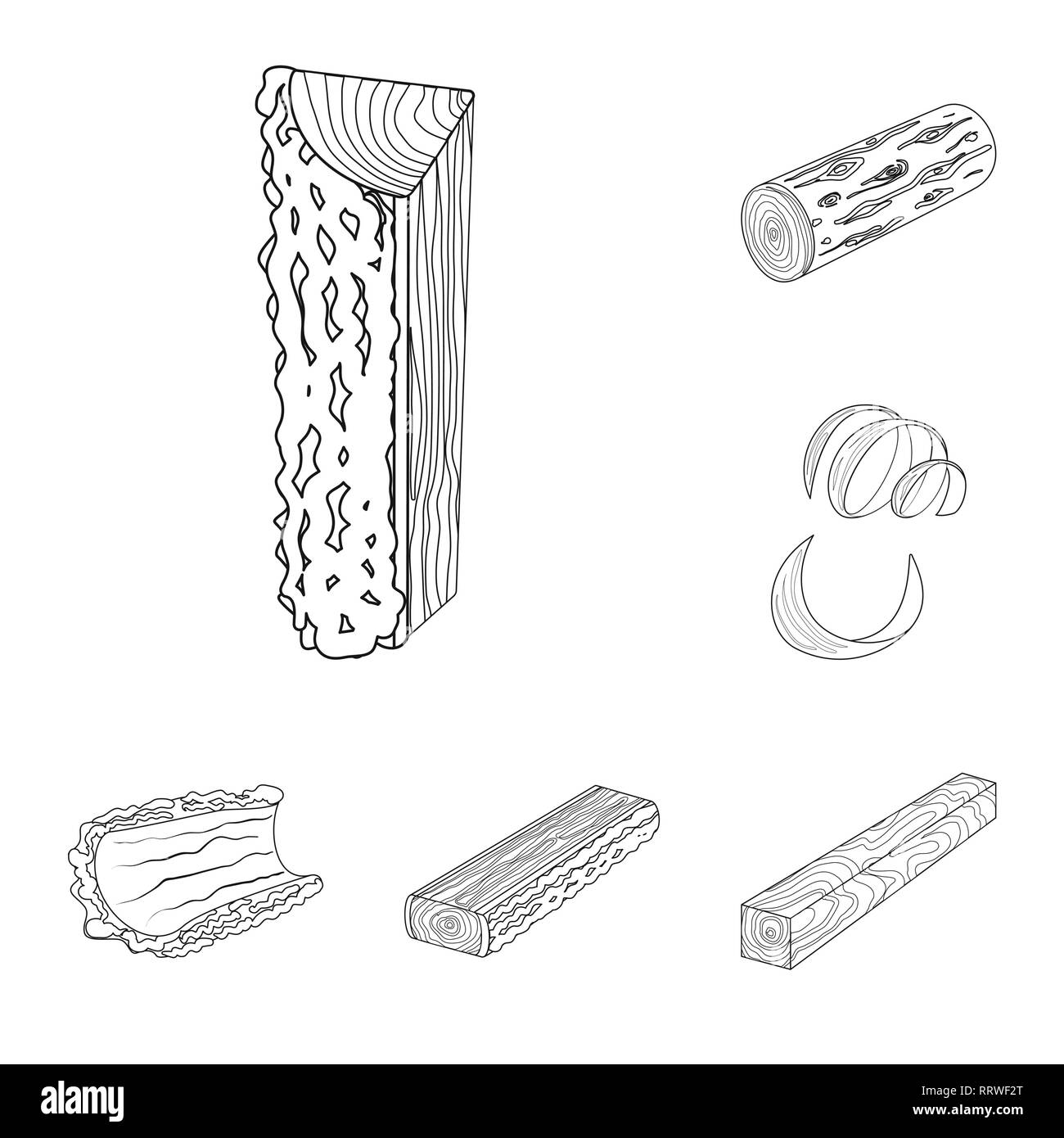 Pile beech Stock Vector Images - Alamy