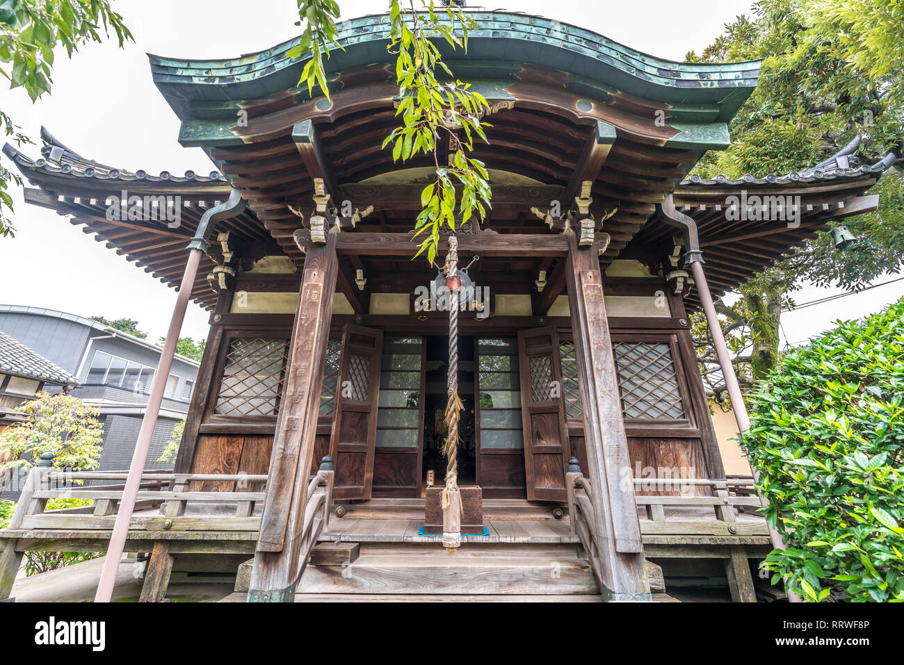 Tennoji temple yanaka hi-res stock photography and images - Alamy