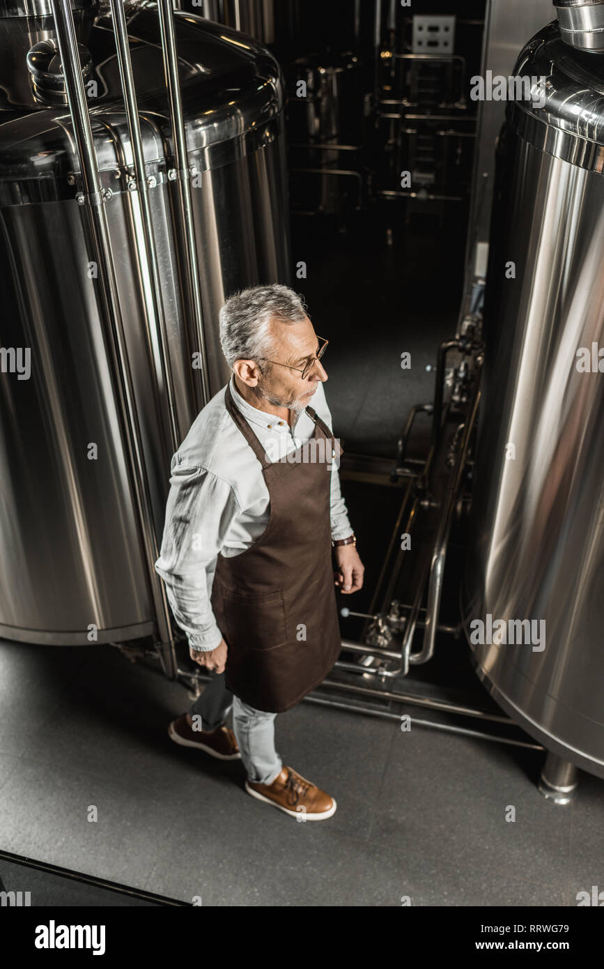 Walking man brewing hi-res stock photography and images - Alamy