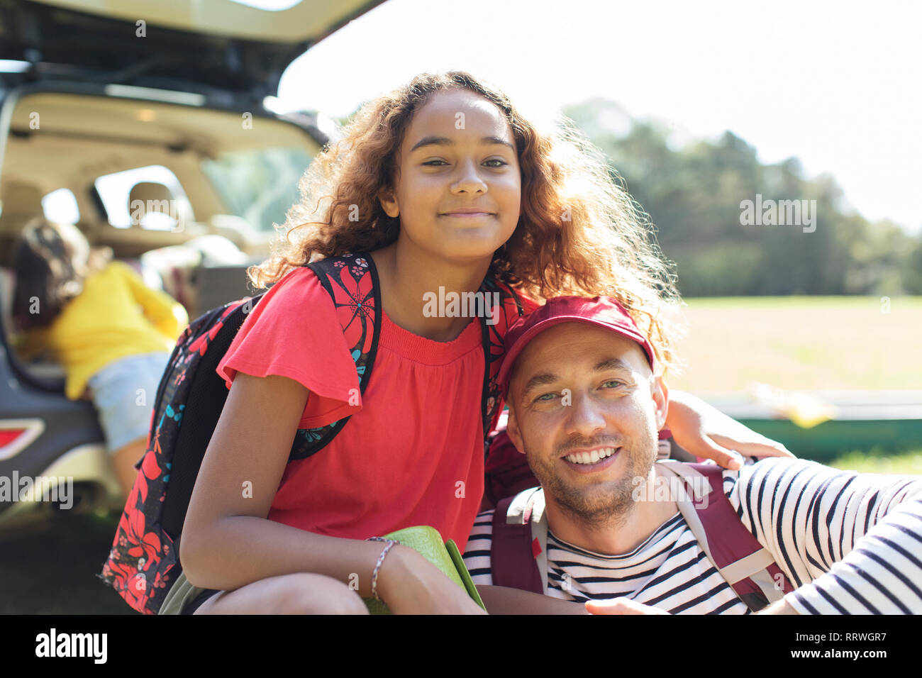 Happy together father daughter hi-res stock photography and images - Alamy