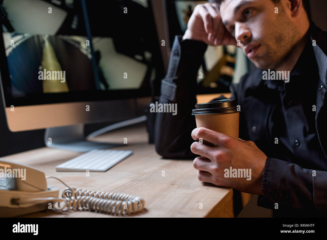 Bored guard hi-res stock photography and images - Alamy