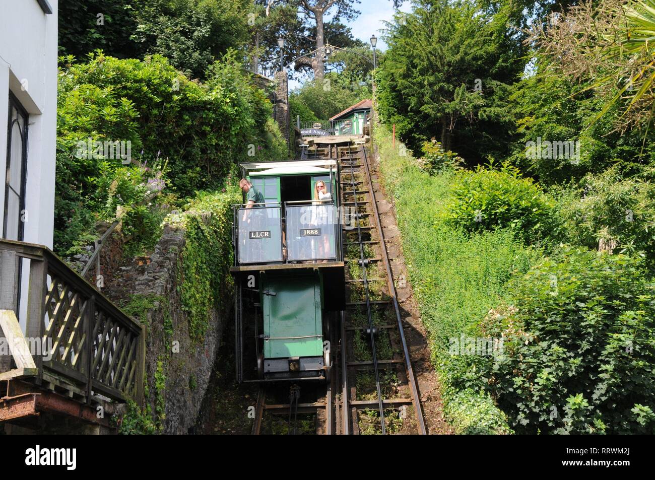 The Lynton and Lynmouth Cliff Railway Stock Photo - Alamy