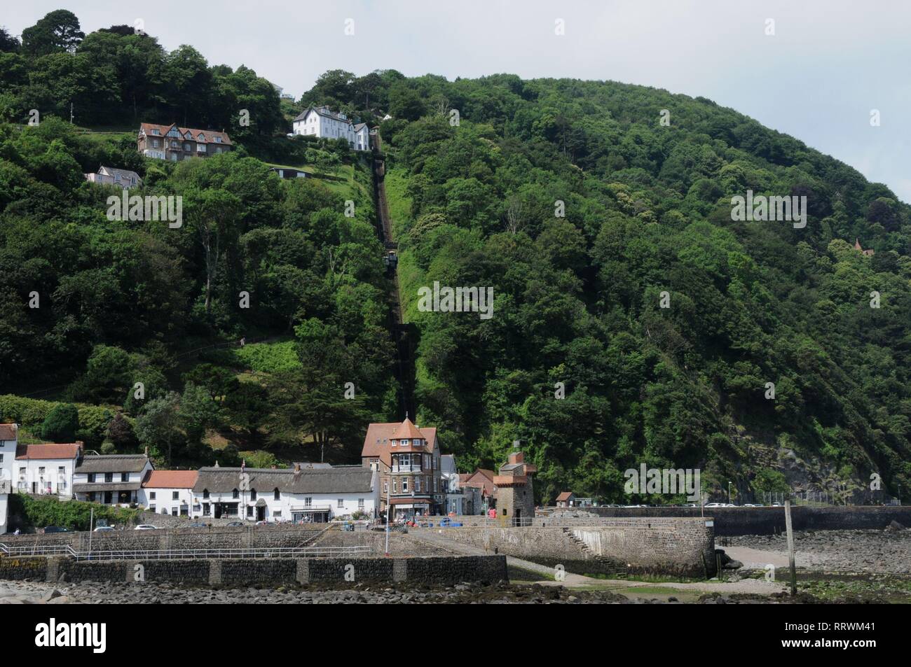 The Lynton and Lynmouth Cliff Railway Stock Photo - Alamy