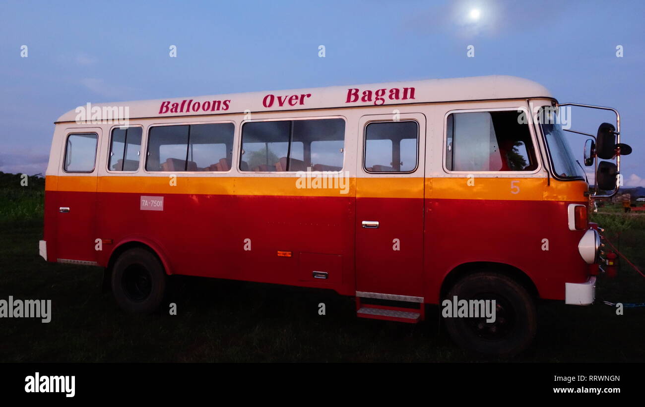 Balloons over bagan bus hi-res stock photography and images - Alamy