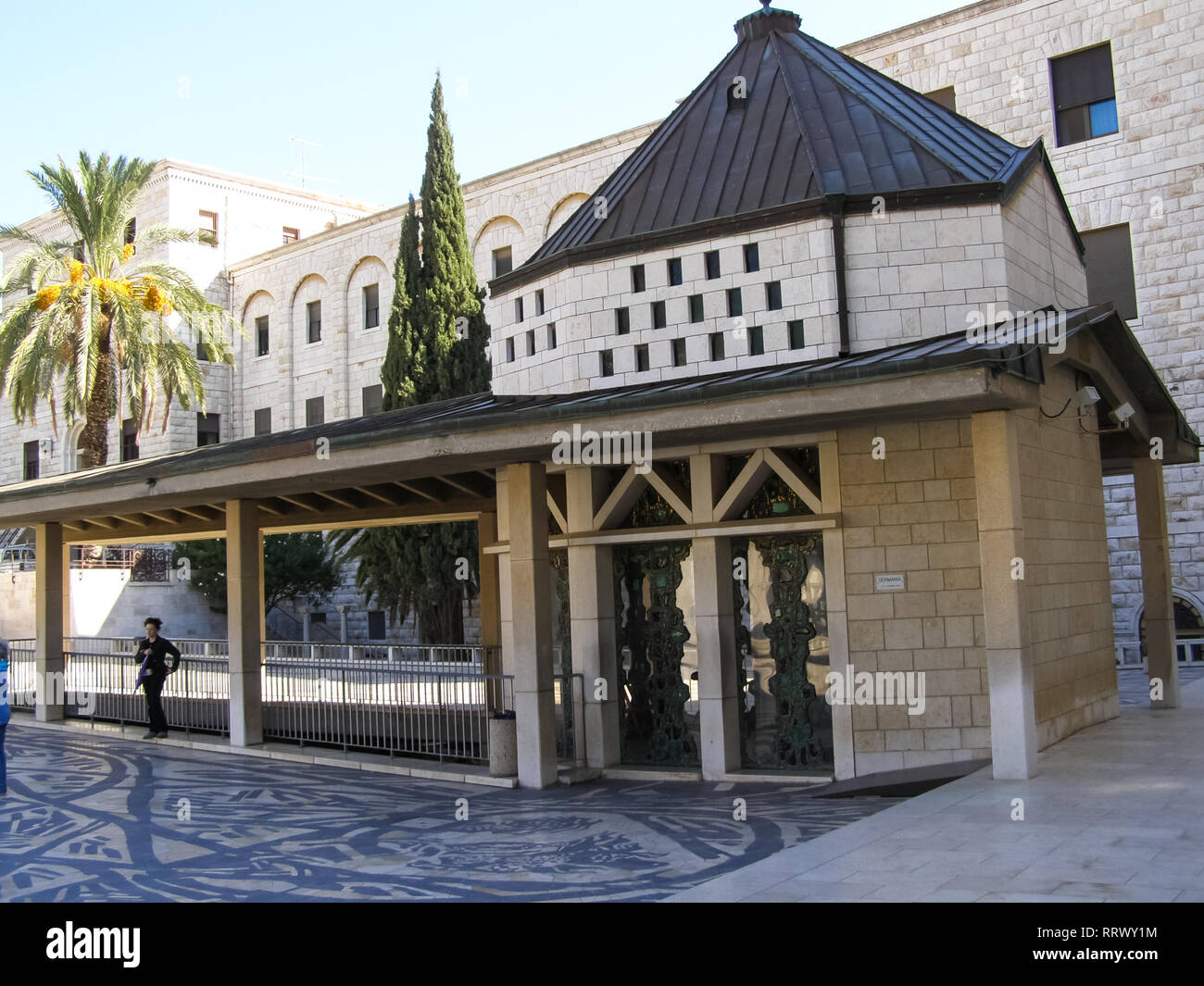 Nazareth, Israel - May 23, 2013: Landmarks of Nazareth, overview of ...