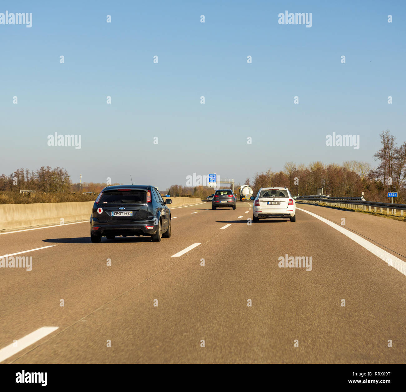 Germany Highway Driving High Resolution Stock Photography and Images ...