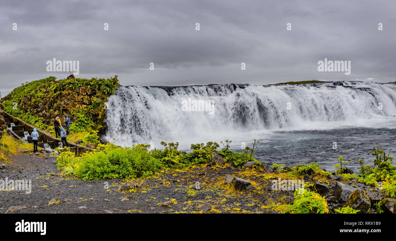 Iceland faxafoss waterfall hi-res stock photography and images - Alamy