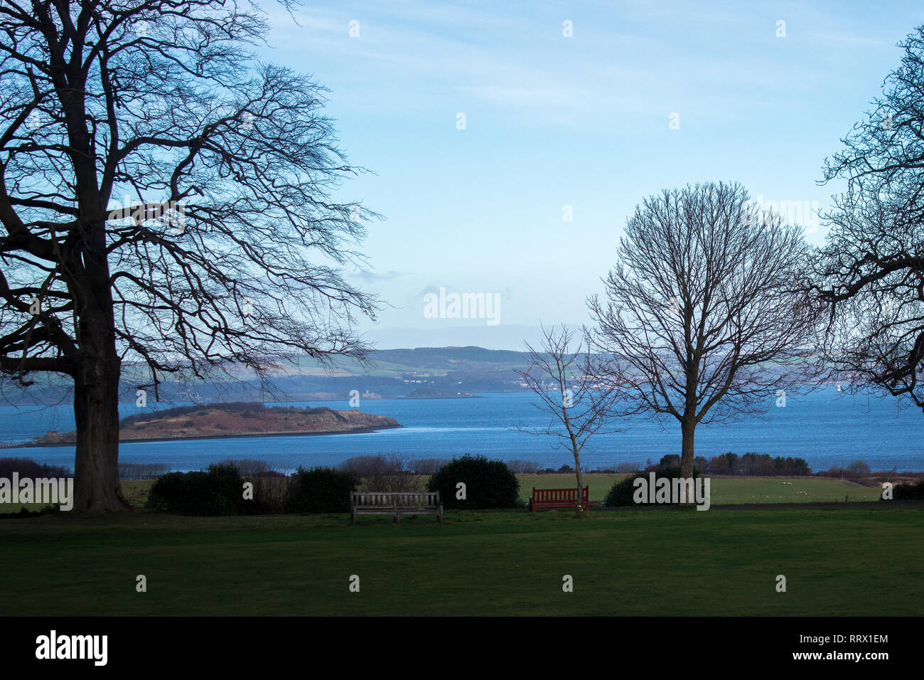 View from Lauriston Castle Edinburgh Stock Photo - Alamy