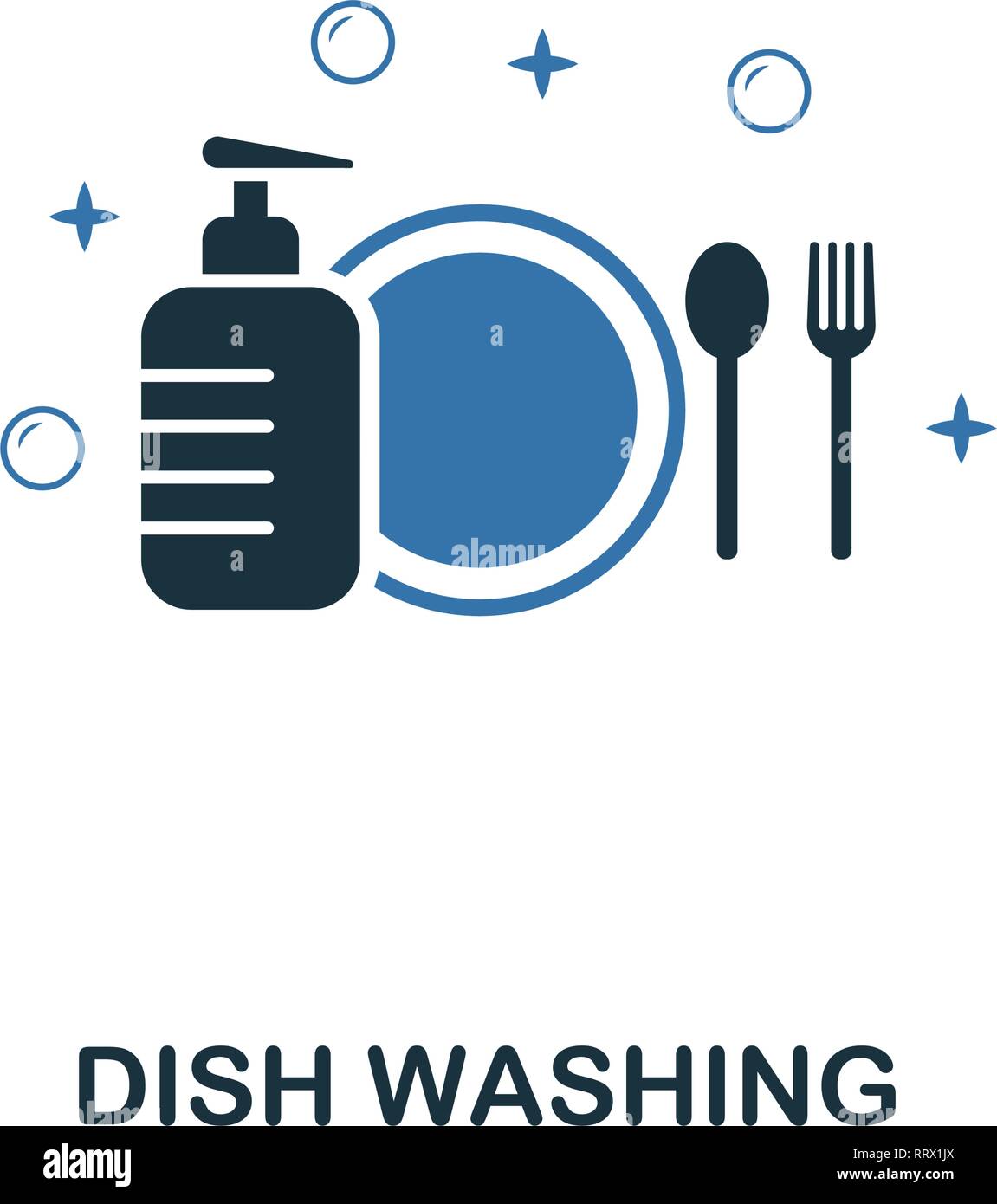 Dish washing machine liquid Stock Vector Images - Alamy