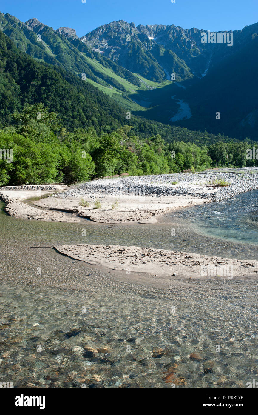 Azusa River, Kamikōchi, Japan Stock Photo - Alamy