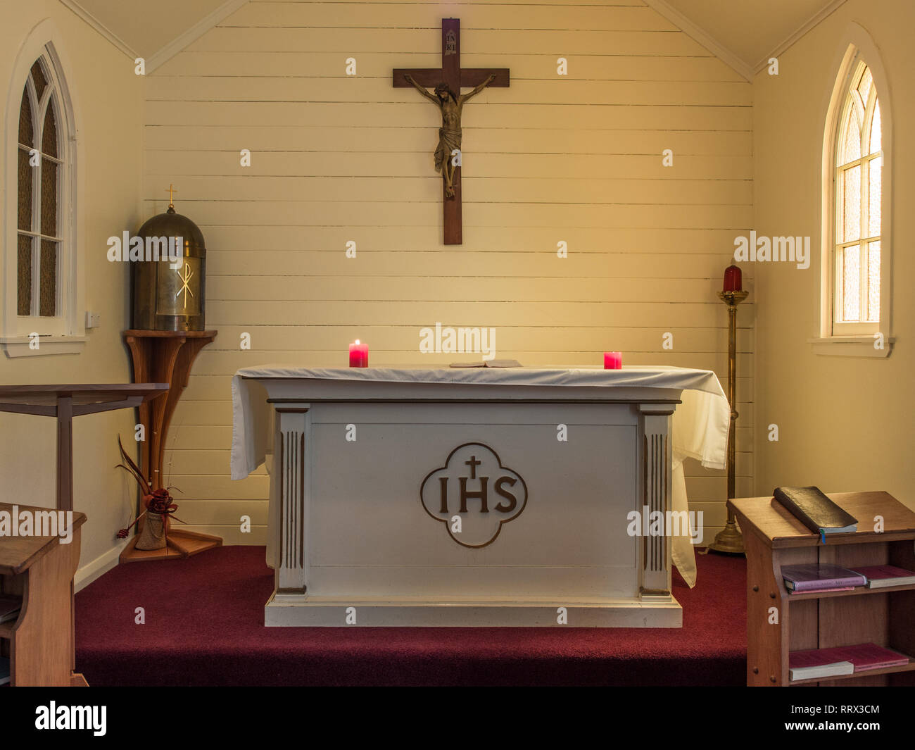 Chapel, St Joseph’s Convent, Jerusalem Hiruharama, Whanganui River, New ...