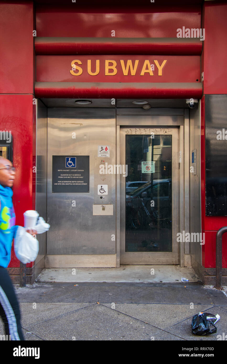 Philly Subway High Resolution Stock Photography and Images - Alamy