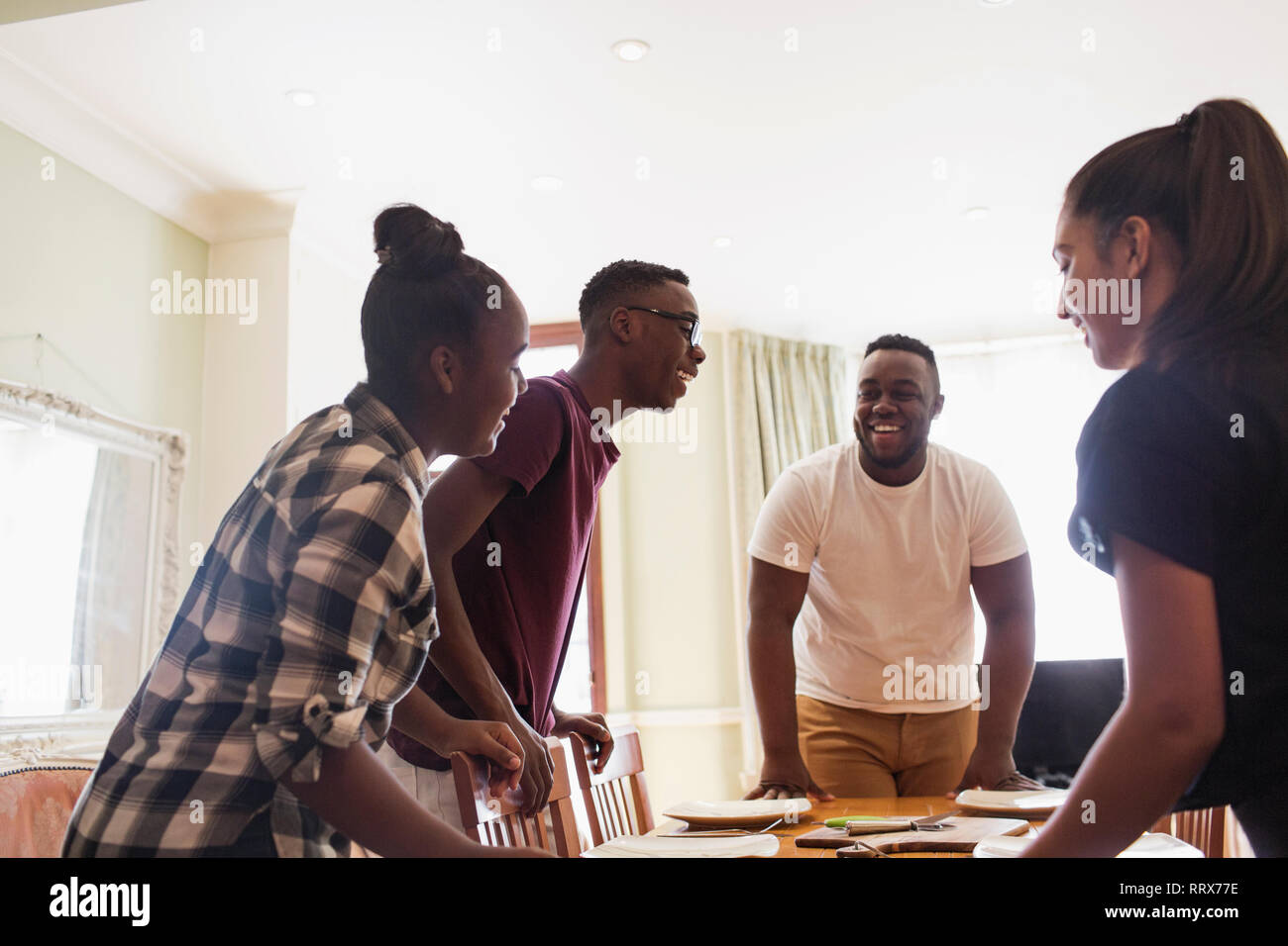 Happy setting hi-res stock photography and images - Alamy