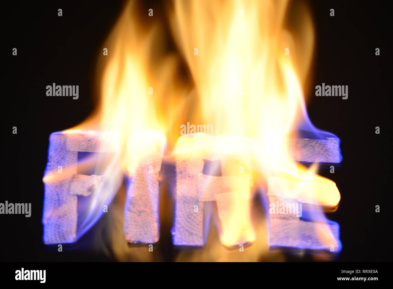 Word fire hi-res stock photography and images - Alamy