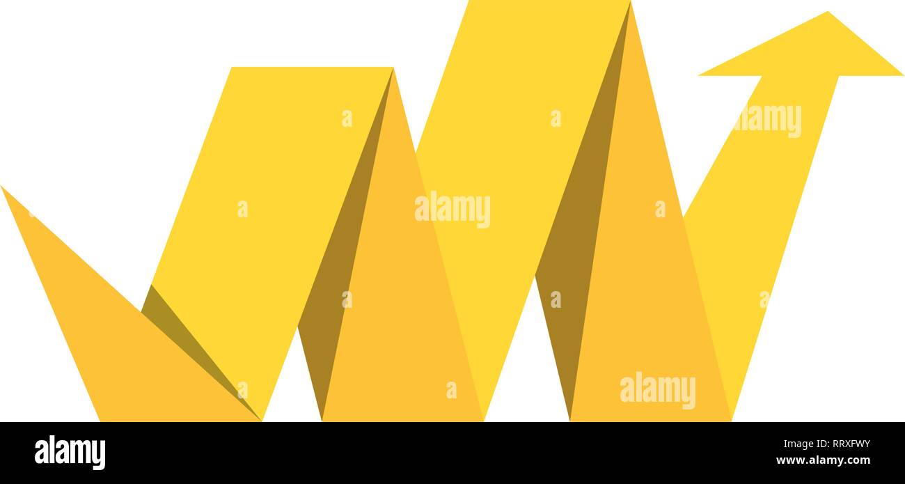 arrow statistics infographic icon vector illustration design Stock Vector Image & Art - Alamy