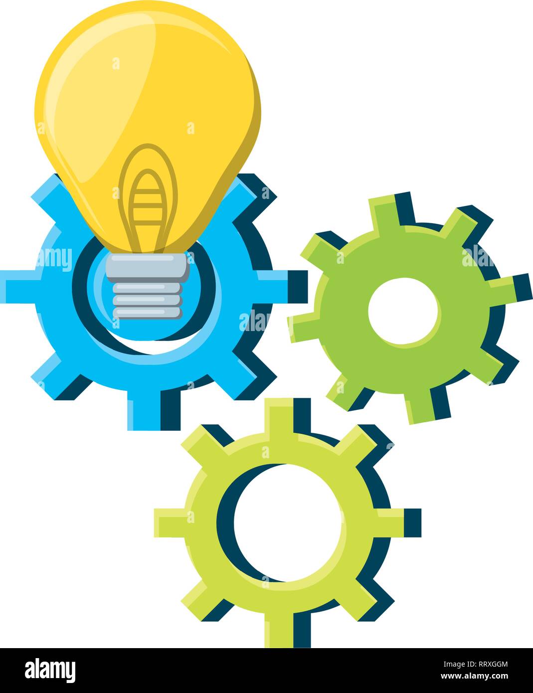Light bulb manufacture Stock Vector Images - Alamy