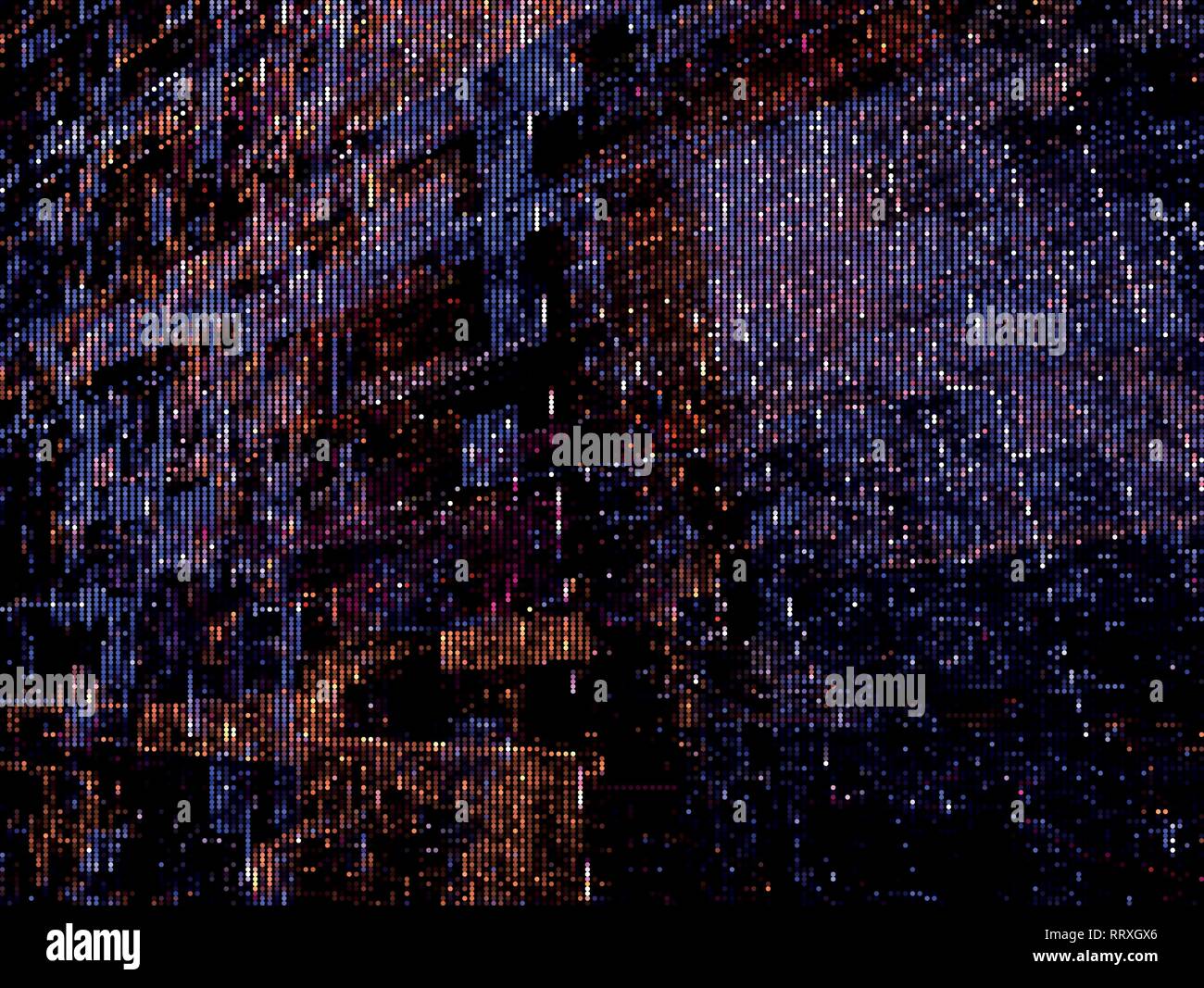 Technology surface chaos lines Stock Vector Images - Alamy