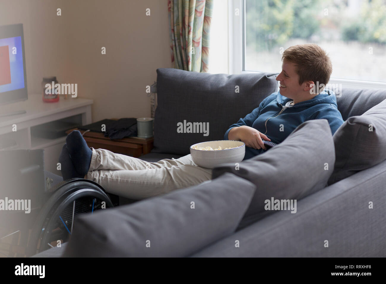 Blonde feet hi-res stock photography and images - Alamy