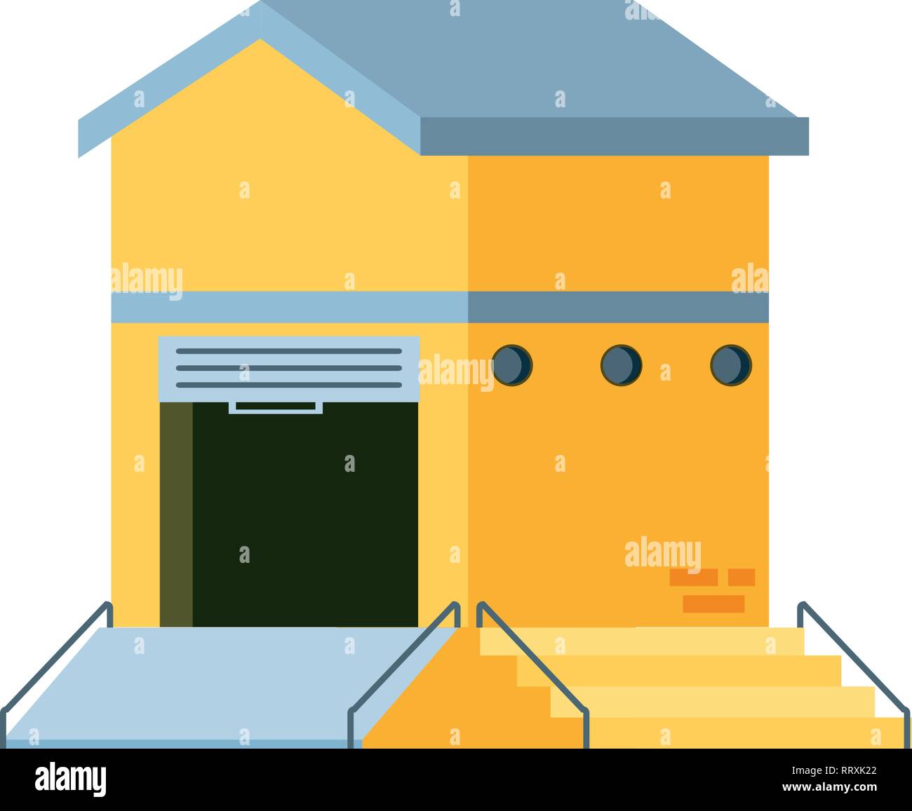 warehouse building isolated icon vector illustration design Stock ...