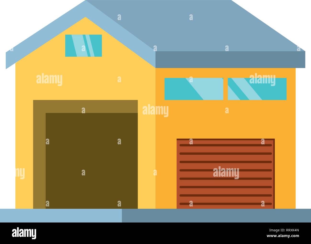 warehouse building isolated icon vector illustration design Stock ...